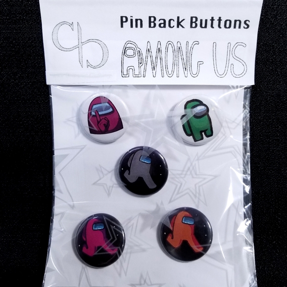 Accessories | Among Us Pin Set | Poshmark